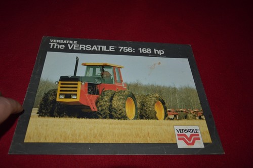 Versatile 756 Tractor Dealer's Brochure AMIL13 | eBay