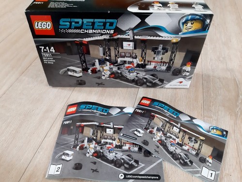 LEGO SPEED CHAMPIONS: Mclaren Mercedes Pit Stop (75911): complete set ...