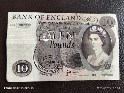 Bank Of England Pound Note for sale | eBay