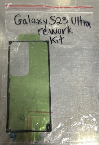 LOT OF x5 BRAND NEW OEM SAMSUNG GALAXY S23 ULTRA Rework Kit - ADHESIVES ...