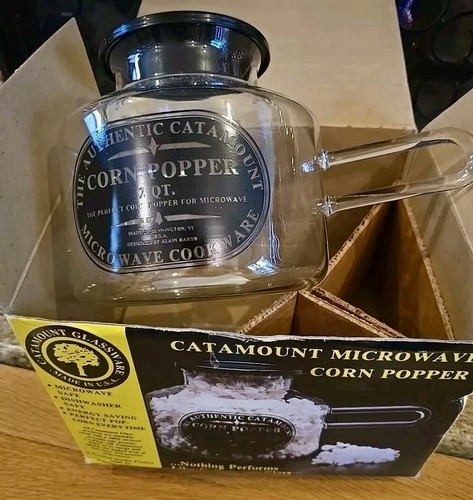 The Authentic Catamount Microwave Corn Popper 2 QT | eBay