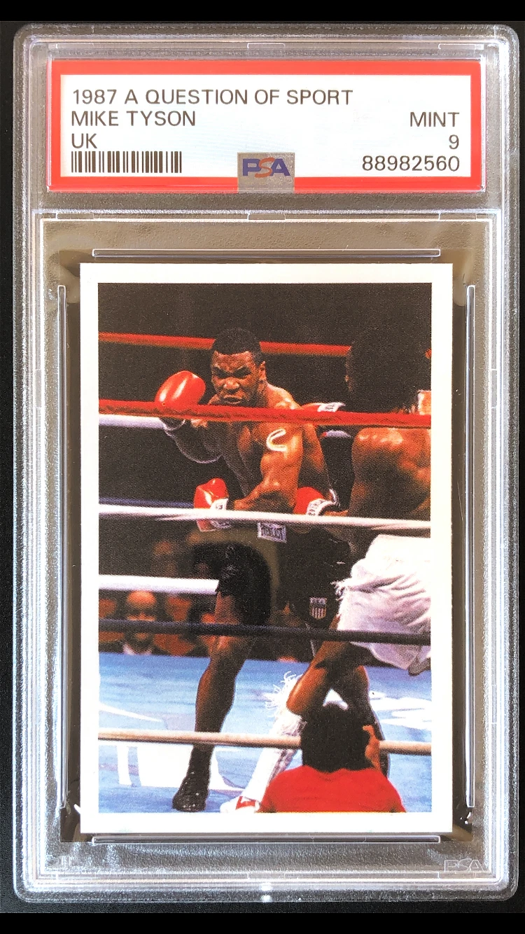 Mike Tyson 1987 A Question of Sport Base Price Guide - Sports Card Investor