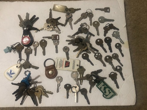Vintage Huge Lot Mixed Types of Keys GM Briggs Key Fobs 1960s 1970s | eBay