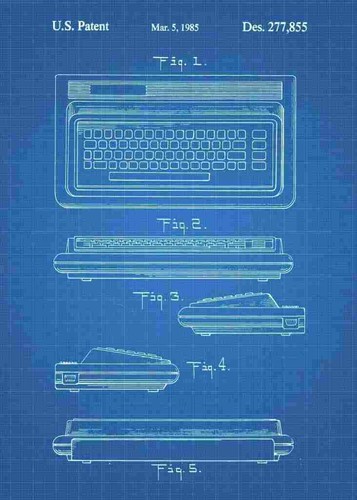 commodore 64 3 patent print A4 Vintage | eBay