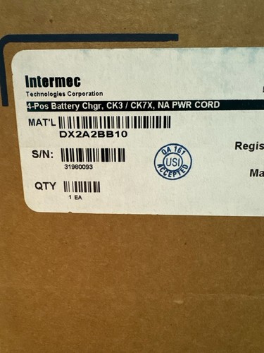 Honeywell Quad Battery Charger CK75, DX2A2BB10, NEW SEALED | eBay