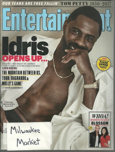 Entertainment Weekly October 13 2017 Idris Elba Thor Tom Petty Fixer ...