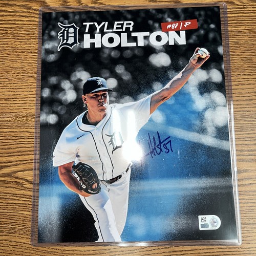 Detroit Tigers Tyler Holton Autographed 8x10 | eBay