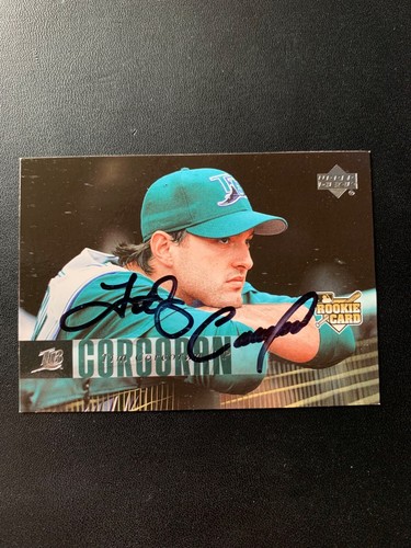 Tim Corcoran Signed 2006 Upper Deck #437 Card Tampa Bay Devil Rays Auto ...