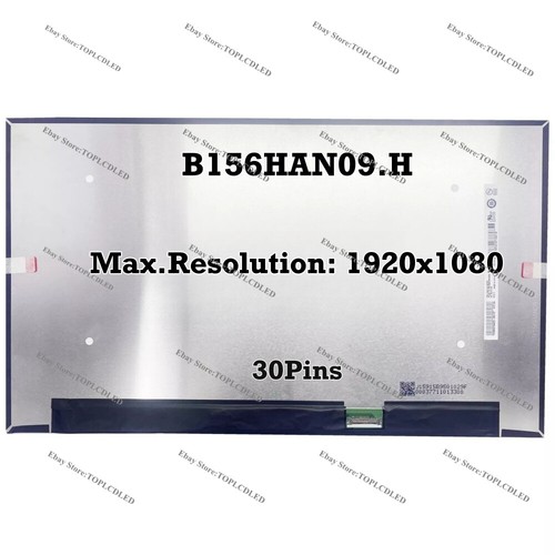 B156HAN09.H 15.6 Inch Display LCD Screen New IPS Panel FHD 1920x1080 ...