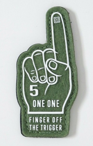 5.11 Tactical Always Be Ready Finger Off Trigger Patch | eBay