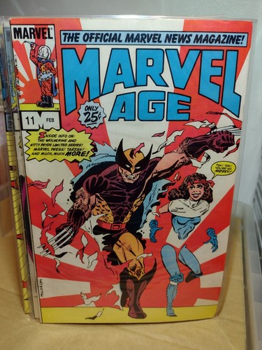 Marvel Age #11 (1984, Marvel) Old Warehouse Inventory in VG/VF ...