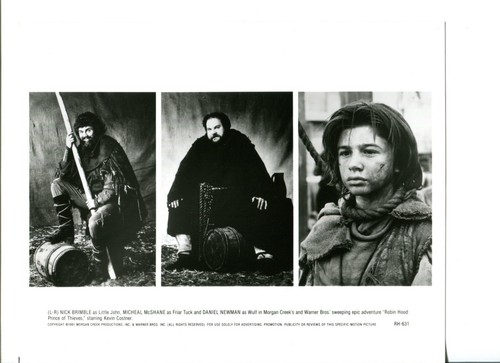 Nick Brimble Michael McShane Daniel Newman Robin Hood Prince Of Thieves ...