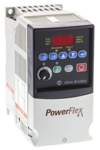 1 x Allen Bradley PowerFlex 4 Inverter Drive 0.75 kW with EMC Filter ...