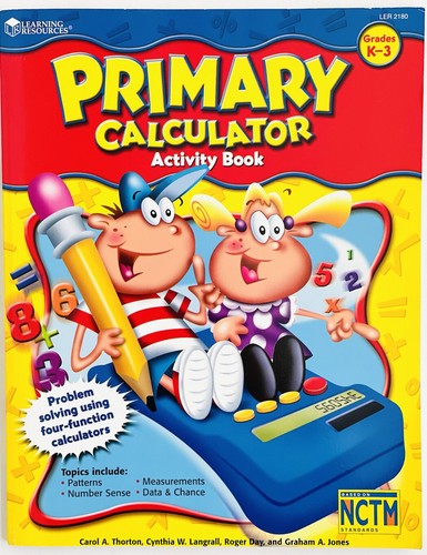 Learning Resources - Primary Calculator Activity Book (Book Only) | eBay
