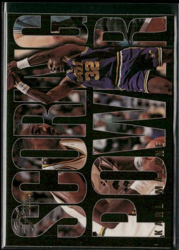 Karl Malone 1994-95 Flair #3 Scoring Power Utah Jazz | eBay UK