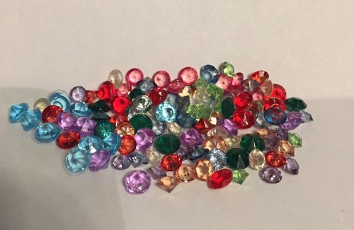 50 X 2-4mm Bulk lot of Crystal Birthstone Charms for Floating Locket or ...