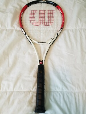 Wilson Titanium Tennis Racket for sale | eBay