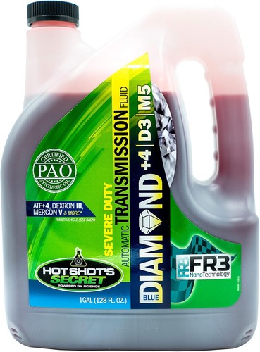 Hot Shot's Secret Blue Diamond ATF+4 | DEXRON III | MERCON V 1 Gallon ...