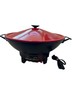 West Bend Vintage Electric 6 Quart Red Wok With Steamer Tempura Rack | eBay