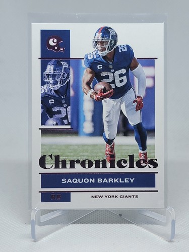 saquon barkley 2021 panini chronicles pink parallel #66 D2E | eBay