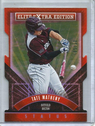 Tate Matheny 2015m Panini Elite Extra Edition Status #05/10 | eBay
