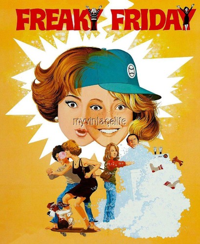 FREAKY FRIDAY 2" x 3" Fridge MAGNET Vintage ART | eBay