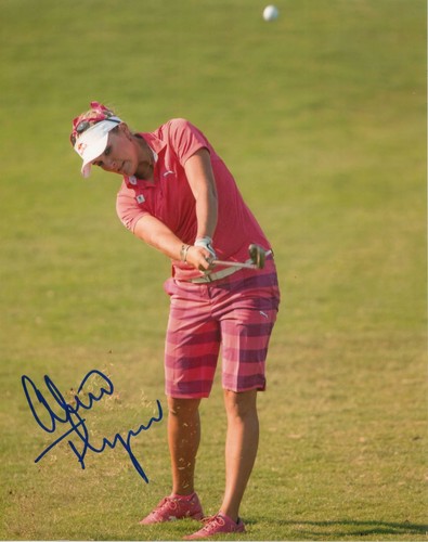 LEXI THOMPSON SIGNED AUTOGRAPHED LPGA GOLF 8" X 10" PHOTO W/ COA | eBay
