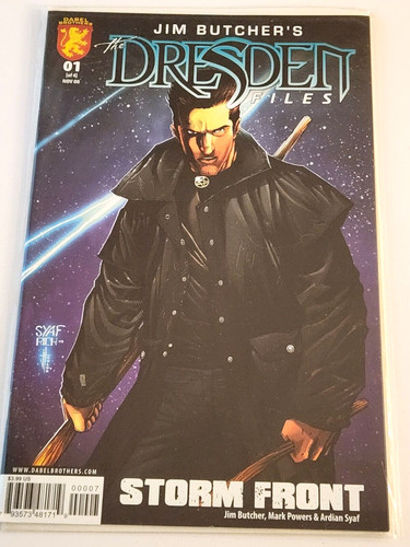 2008 DABEL BROTHERS THE DRESDEN FILES #1 COMIC BOOK | eBay