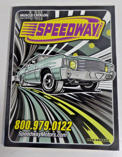 Speedway motors muscle catalog #805 2018 | eBay