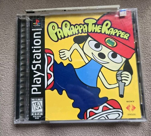 PaRappa the Rapper (Sony PlayStation 1, 1997) Original Sticker Label ...