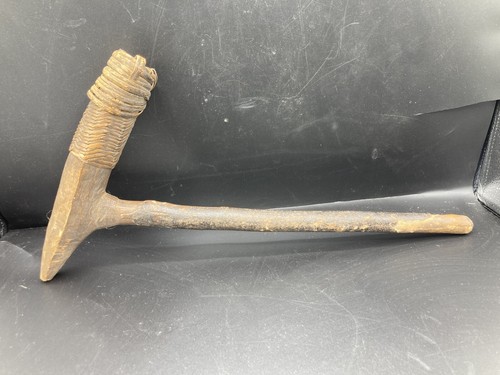 Unbelievably Rare Antique Native American Wooden Adze Artifact | eBay