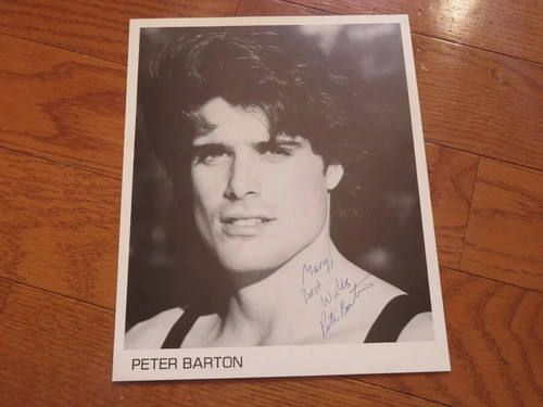Peter Barton Autographed Hand Signed 8x10 Photo Young and Restless | eBay