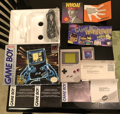Original Gameboy Box for sale | eBay