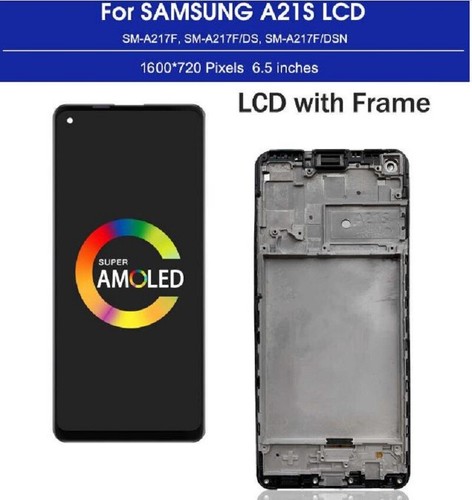 SERVICE PACK SAMSUNG A21S SM-A217F F / DS GALAXY SCREEN LCD DISPLAY ...
