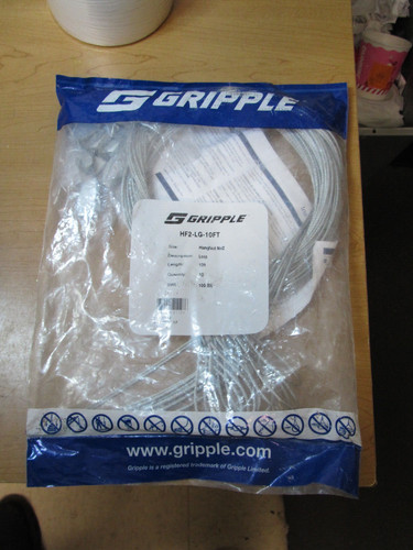 GRIPPLE HF2-LG-10FT Loop Hanger Size-2 (10 PACK) 100 lbs | eBay