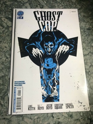 Ghost Cop 1 (Signed) - High Grade Comic Book- B39-44 | eBay