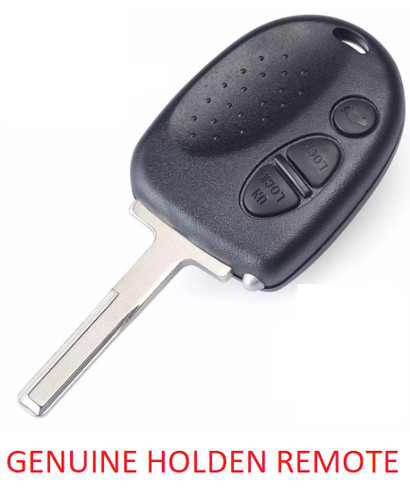 3 Button Genuine Holden Commodore remote key head VU VX VT VX VY VZ WK ...
