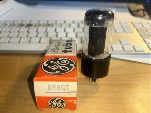NOS GE 6Y6GT Radio/Amplifier/TV Vacuum tube w/ box | eBay