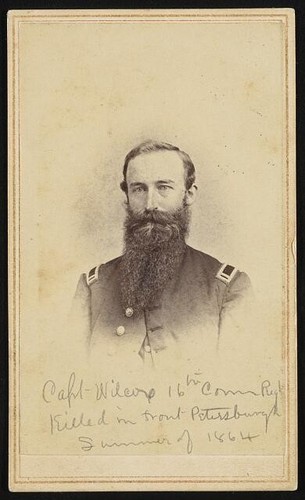 Captain Jay P. Wilcox of Co. D, 1st Connecticut Infantry Regiment and ...