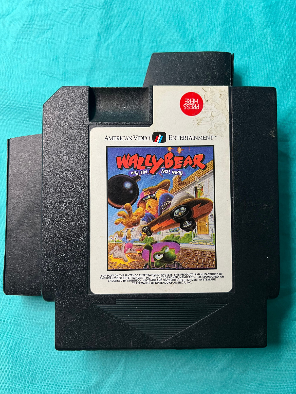 Wally Bear and the No! Gang Value - GoCollect (nintendo-nes-wally-bear ...
