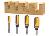 Long Reach 3 Bit Core Box Router Bit Set - 1/4" Shank - Yonico 14360q ...
