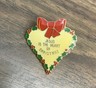 Jesus is the Heart of the Season Ceramic Pin Pinback Religious ...