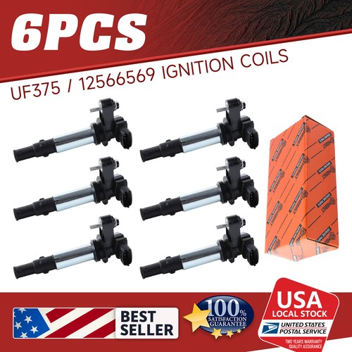 6x Brand-New Ignition Coil OEM 12566569 UF375 For 05-08 Buick Allure 3 ...