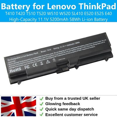 Lenovo T410 Battery for sale | eBay