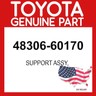 48306-60170 Toyota Bumper sub-assy, rear spring 4830660170, New Genuine ...