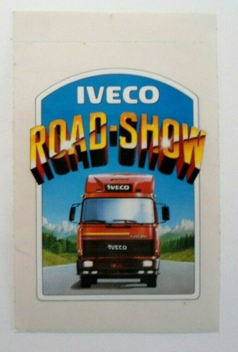 Promotional Stickers Iveco Road Show Truck 7,5 T Brummi Transportation ...