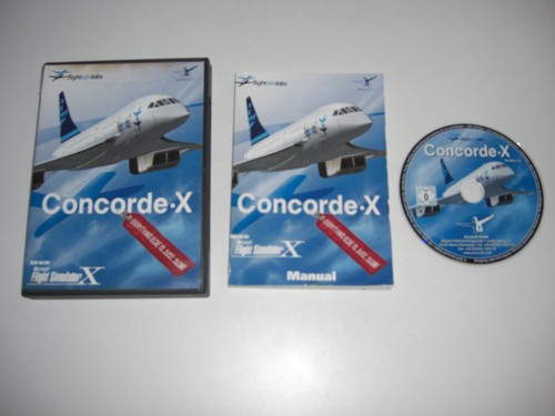 CONCORDE X Pc DVD Rom Add-On Flight Simulator Sim X FS2004 FSX | eBay