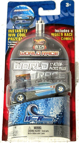 NIP Hot Wheels 1/64 World Race Highway 35 Wave Rippers Backdraft 3/35 ...