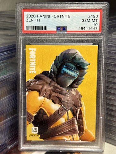 2020 Panini Fortnite Series 2 Base Zenith Legendary #190 PSA 10 USA ...