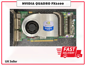 Computer NVIDIA Quadro FX 3400 Graphics & Video Cards for sale | eBay